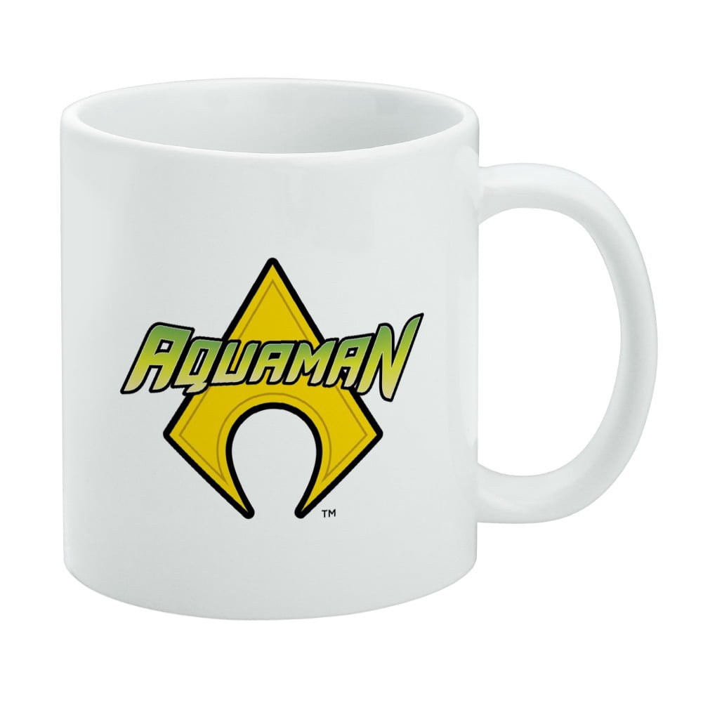 Aquaman Logo White Mug - Walmart.com