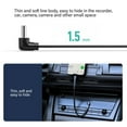 10-50cm USB C Extension Cable 90 Degree/Straight Head Type C Extender ...
