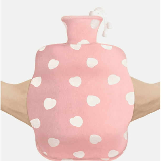 PVC transparent cute students portable facecloth hand warmer hot water ...