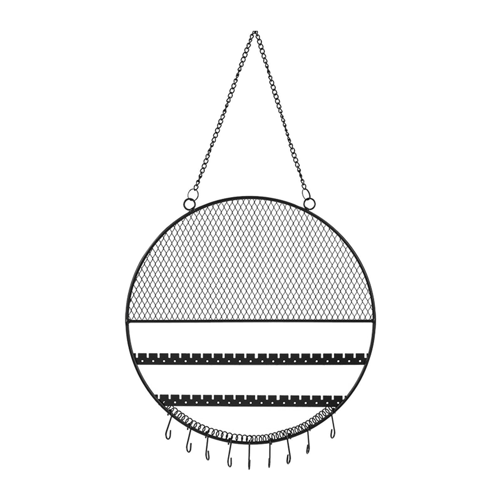 Click here for Klkcms Hanging Round Earring Wall Holder With Hang... prices