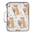 Capybara with Flowers Hearts Valentine Accordion File Organizer ...