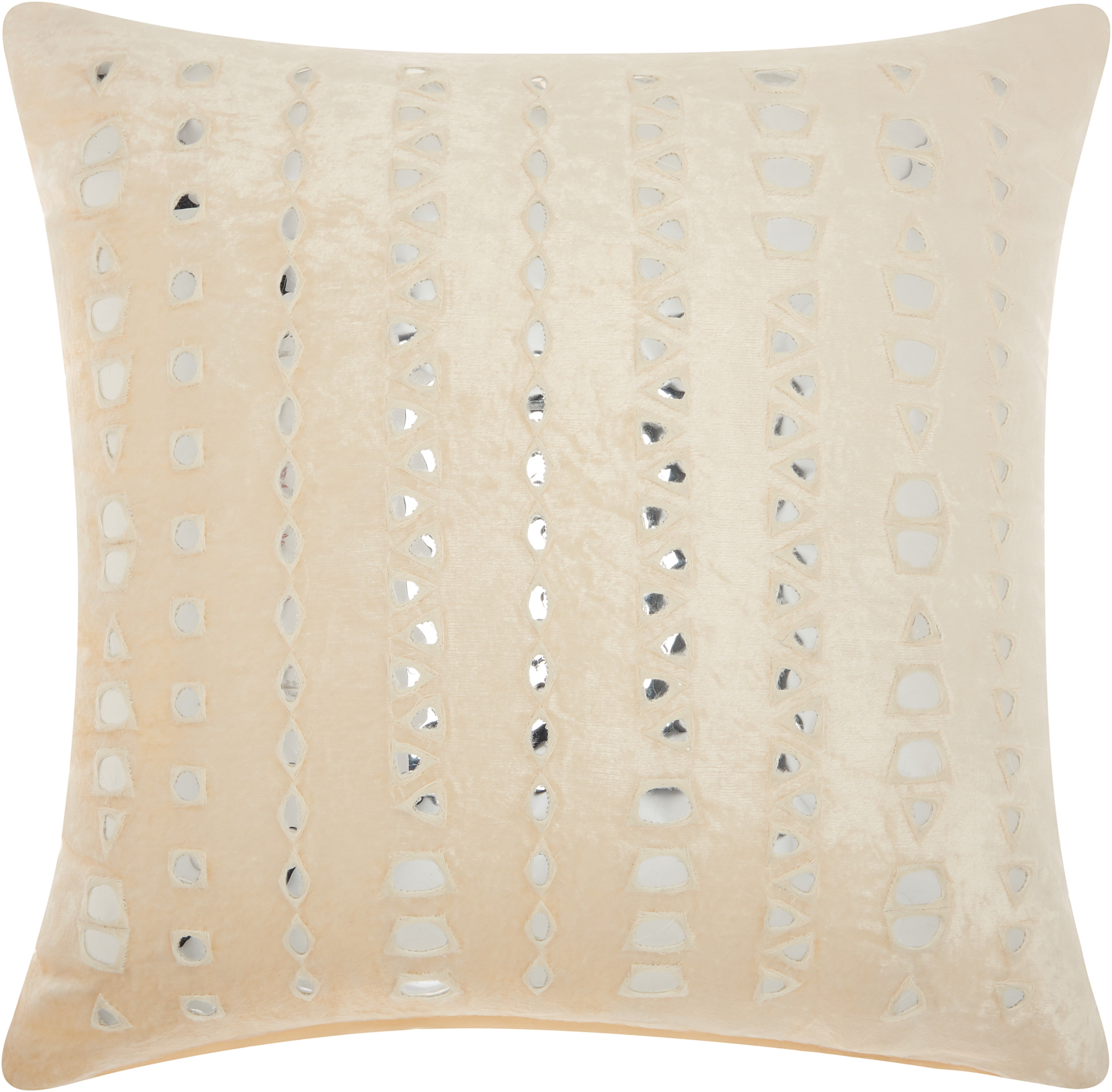 Nourison Life Styles Ivory Decorative Throw Pillow , 18" x 18 ...