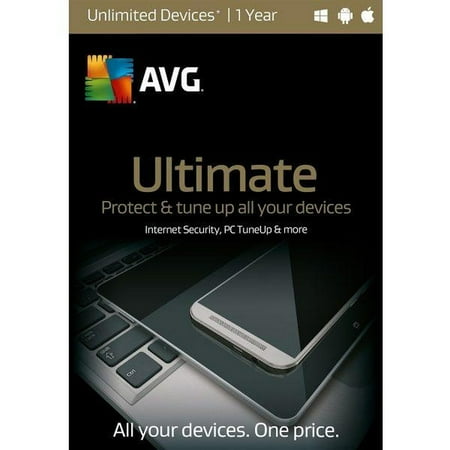 AVG - Ultimate Unlimited Users (10-User Maximum) Internet Security ...