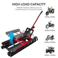 Hydraulic Motorcycle Lift Jack, 1500 LBS Capacity Motorcycle ATV ...