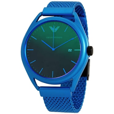 Emporio Armani Men's Quartz Analog White Dial Stainless Steel 50m Watch ...