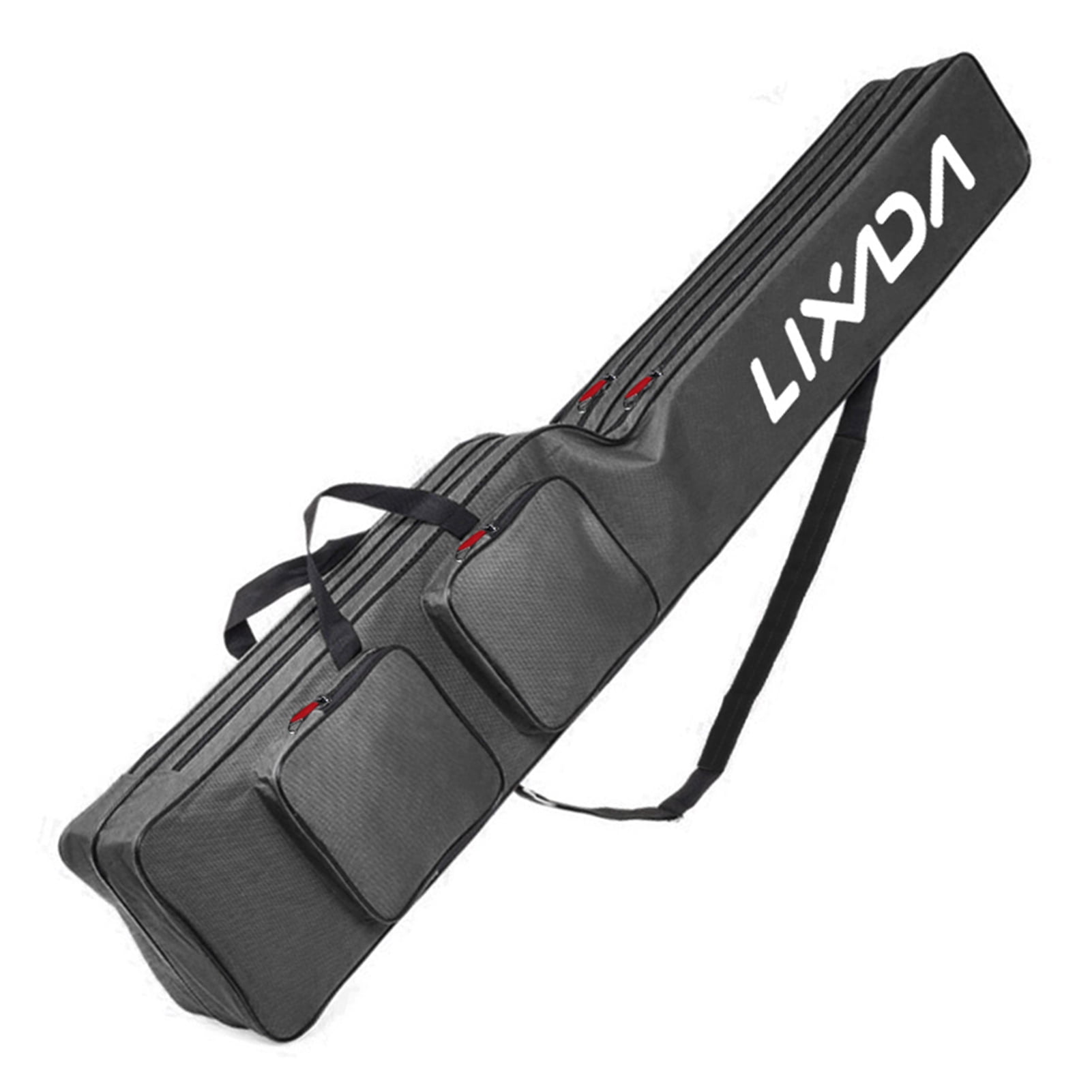 Lixada Two Layer Fishing Bag 130cm Fishing Rod Reel Bag Fishing Pole Gear Tackle Tool Carry Case ...