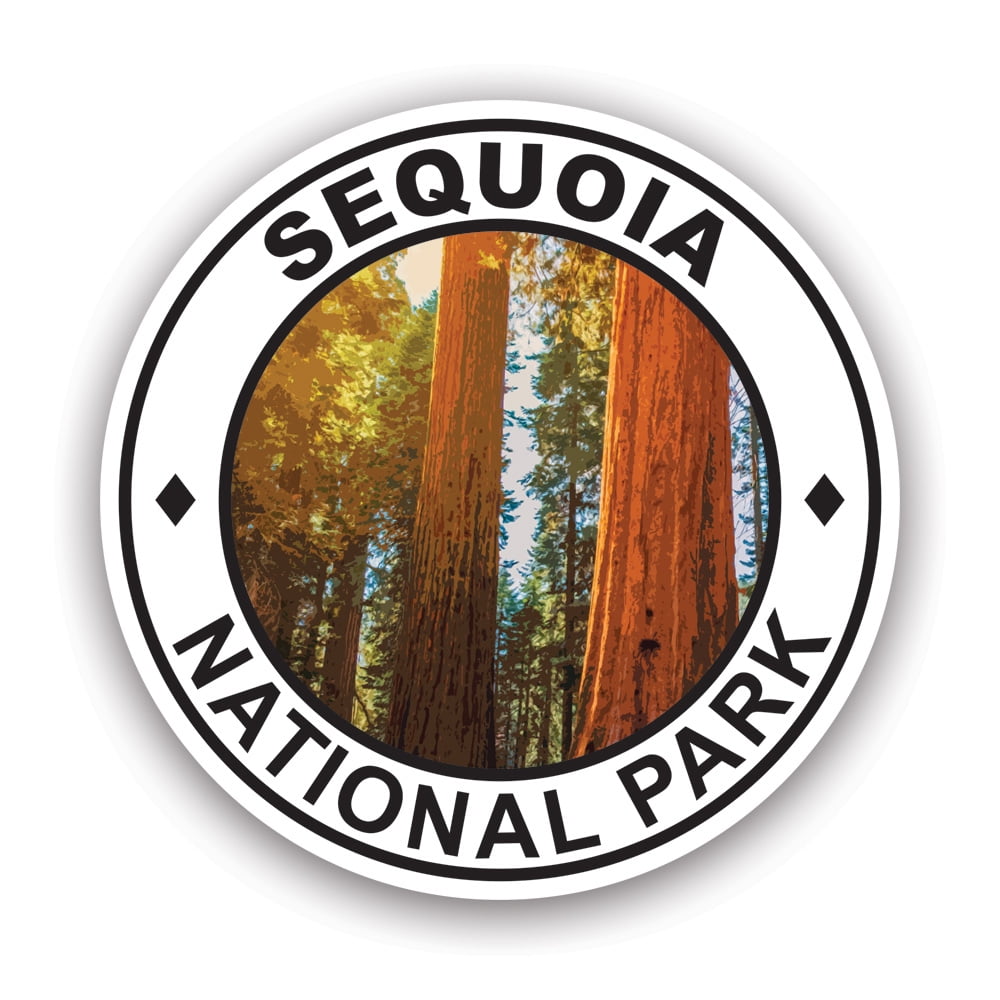 Sequoia National Park Sticker Decal - Self Adhesive Vinyl ...