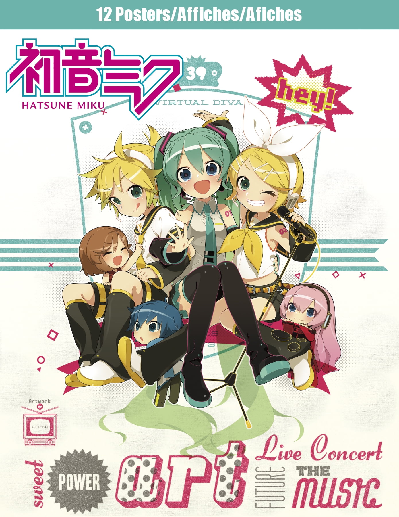 Trends International Anime Framed Poster Book - Hatsune Miku Posters ...