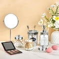 Cerbior 4 Piece Mason Jar Bathroom Set With Soap Dispenser Toothbrush