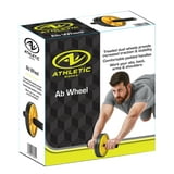 Athletic Works Dual Ab Wheel, 7" Diameter, Core Strength, Abdominal ...