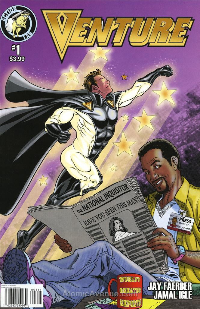 Venture (Action Lab) #1A VF ; Action Lab Comic Book - Walmart.com