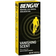 Greaseless Bengay Cream, Non-Greasy Pain Relief, 2 oz HSA/FSA Eligible ...