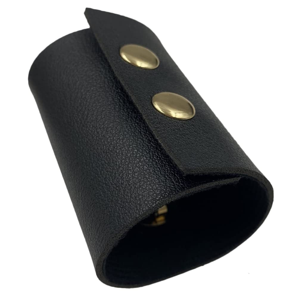 Beaupretty Leather Hair Ties Leather Hair Cuff Leather Ponytail Holder ...