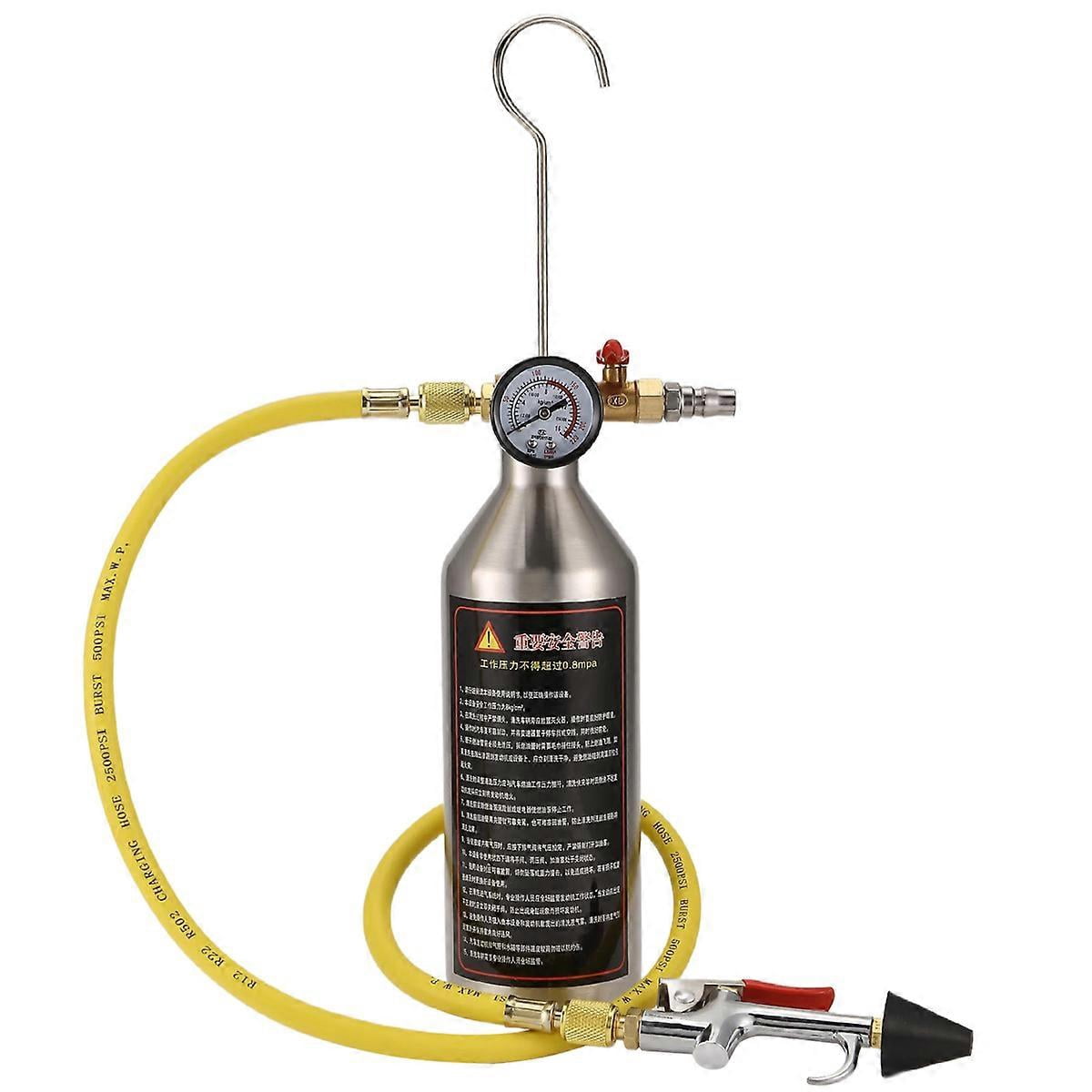 Air Conditioning Flushing Kit, Car Air Conditioning Pipe Cleaning Tool ...