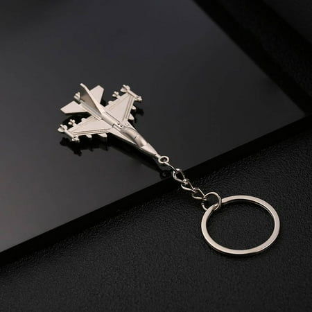 Uni Keychain Airplane Aircraft Pendant Metal pilot metal keychain ...
