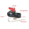 15mm Rail Clamp Mount Rod Holder Camera Rig Rod Extension for Camera ...