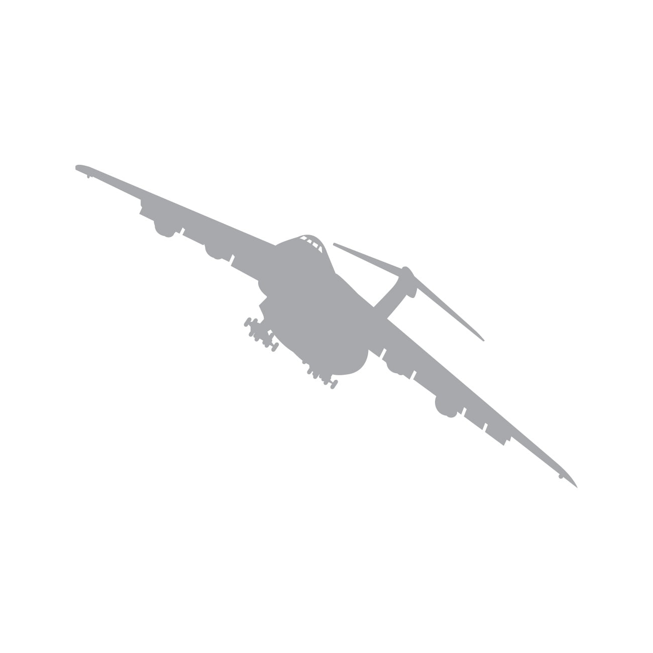 Flying C-5 Galaxy Sticker Decal Die Cut - Self Adhesive Vinyl ...