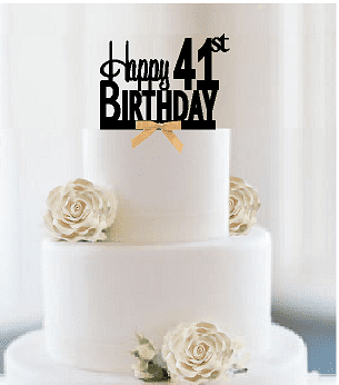 Happy 41st Birthday