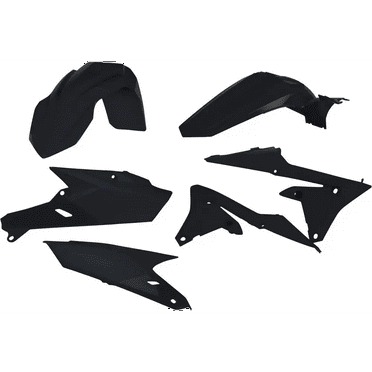 Cycra White/Black Complete Plastic Body Kit (1CYC-9432-237) - Walmart.com