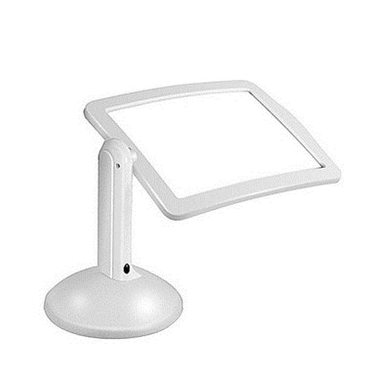 3X Rectangular Magnifying Glass with LED Light, Full Page Magnifier ...