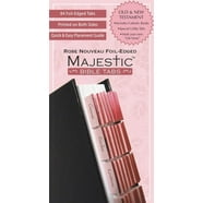 Majestic Traditional Gold-Edged Tabs - Walmart.com