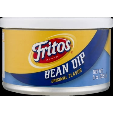 Fritos Original Bean Dips & Spreads, Regular Flavor for Chips, 3 oz ...