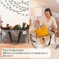 10 Pack Moving Bags, Christmas Storage Bins, Moving Boxes Alternative ...