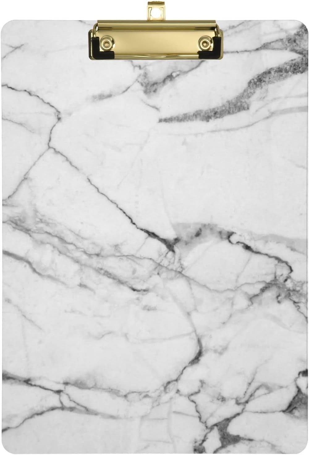 FMSHPON White Marble Texture Clipboard Hardboard Wood Nursing Clip ...