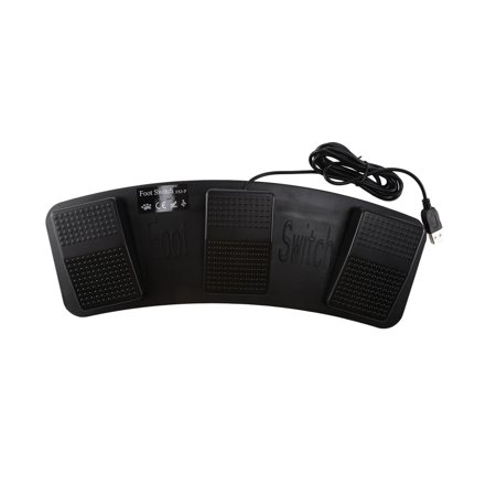 Fs3-P Usb Triple Foot Switch Pedal Control Keyboard Mouse 3 Pedals ...
