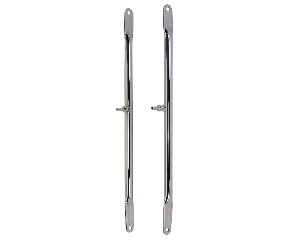Bike 26 Round Spring Fork Bars W/Pivot Chrome. - Walmart.com