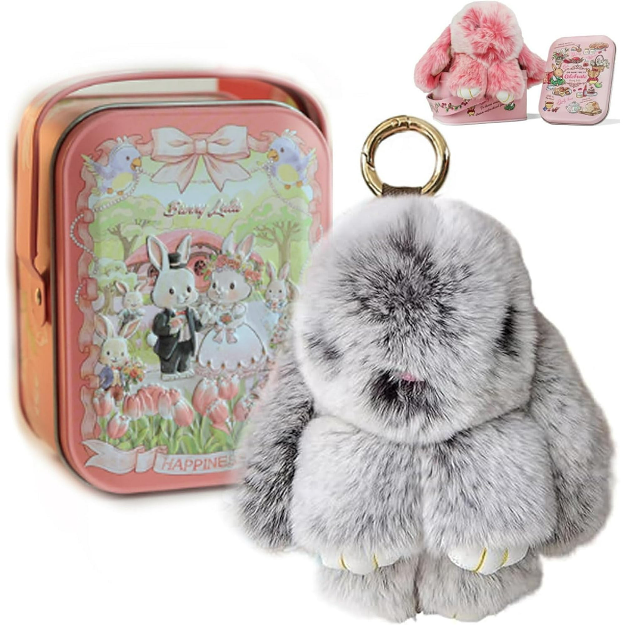 Click here for Gotyou Bunny Lulu Keychain With Tin  Bunnylulu Key... prices