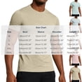 Bpyeka Men's Quick Dry Crew Neck Short Sleeve T-Shirt, Breathable Slim ...