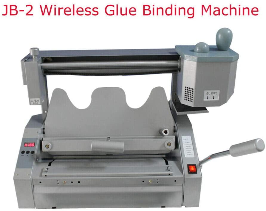 INTSUPERMAI Electric Durable Glue Binding Wireless Hot Thermal Book ...