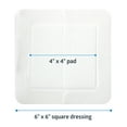Medline Stratasorb Island Dressing Wound Pads, 6"x6", 6 Count - Walmart.com