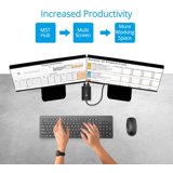 gofanco 1x2 miniDP to DP MST splitter - Walmart.com
