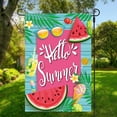 Newhomestyle Hello Summer Watermelon Garden Flags for Outside 12x18 ...