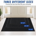4 Pack Front Door Mat, 36"X24" Indoor Outdoor Entrance Welcome Doormat ...