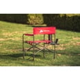 Ozark Trail Director Chair with Side Table, Red - Walmart.com