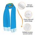 Adventure Time Jake Dog Finn Fringed Scarf Wrap Long Soft Winter Warm ...