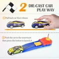 TuKIIE Cool 70 PCS Pull Back Mini Race Cars with Launcher & Map, Small ...