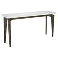 SAFAVIEH Josef Retro Lacquer Floating Top Console Table White / Dark ...