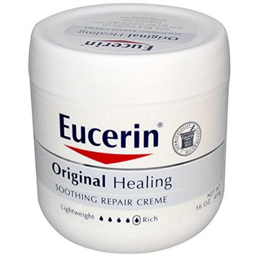 Eucerin Original Healing Rich Cream, For Extremely Dry Skin, 2 oz. Tube ...