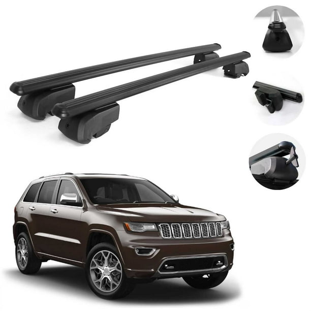 Roof Rail Rack Cross Bars Alu. Luggage Carrier For JEEP Grand Cherokee ...