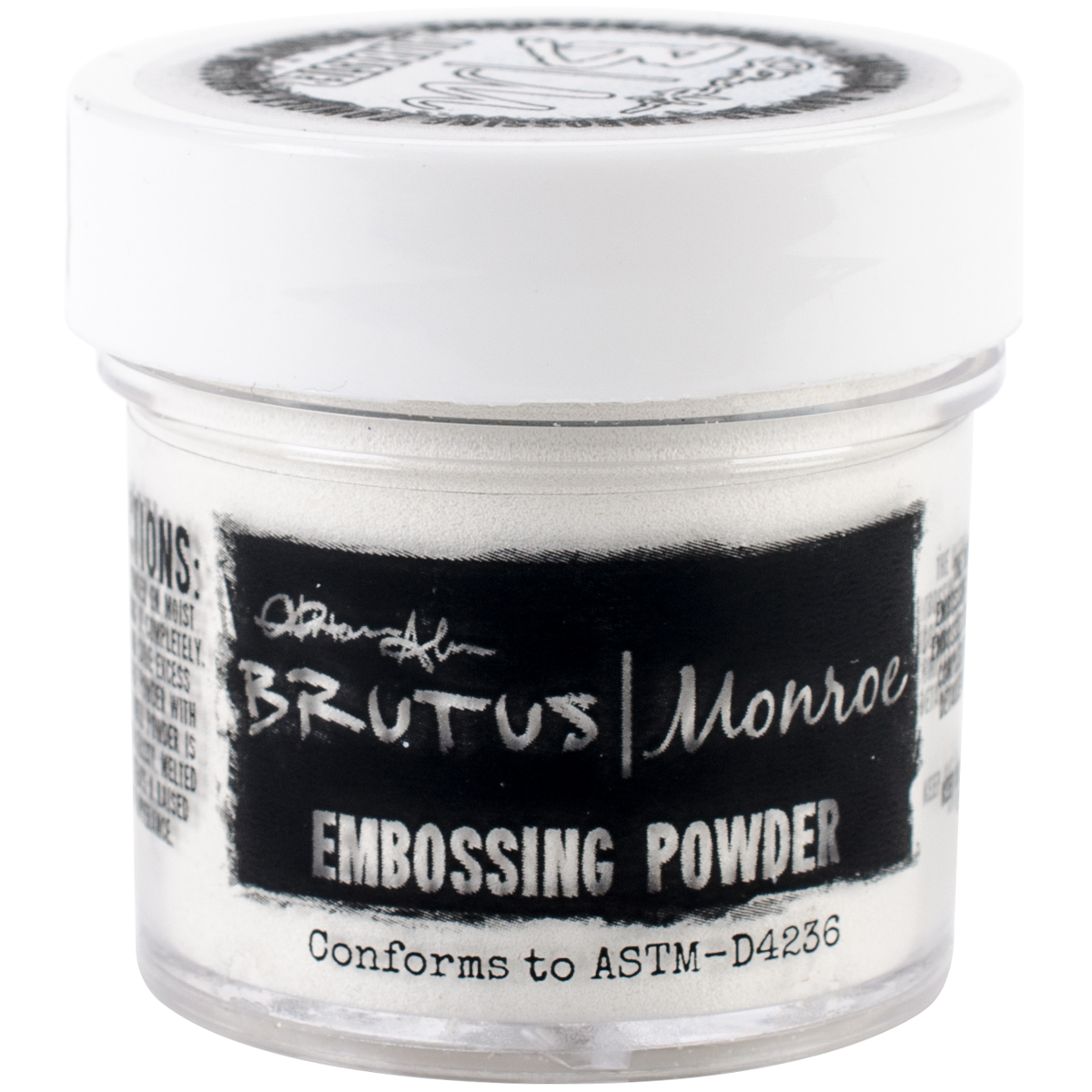 Brutus Monroe BRU2470 Ultra Fine Embossing Powder-Alabaster - Walmart.com