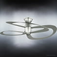 Luxury Modern Ceiling Fan, 14.5H x 48W, with Mid-Century-Modern Style ...