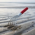 Lazsy 5 Claw Sand Rake Rust-Resistant Clamming Rake Ergonomic Handle ...