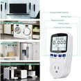 Multifunction Smart Electric Energy Metering Socket Power Voltage Meter ...