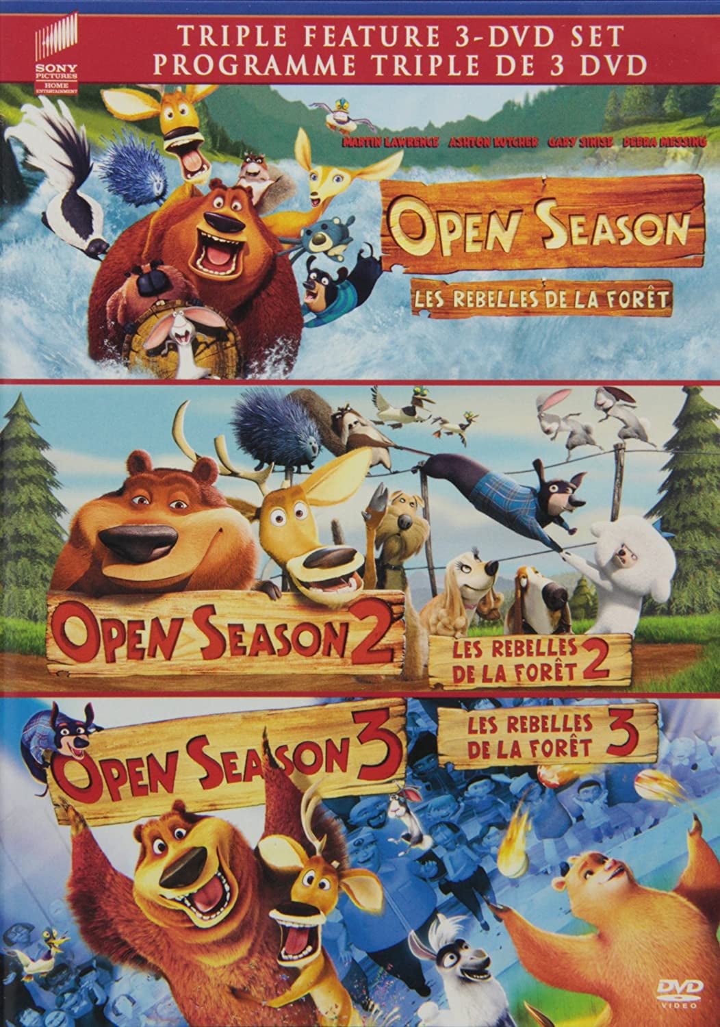 Open Season / Open Season 2 / Open Season 3 (Triple Feature) - Walmart.com