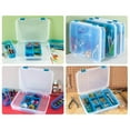 Sterilite Clear Divided Storage Boxes, Stackable Bins with Latch Lid ...