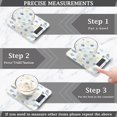High Precision Digital Kitchen Scale Tempered Glass Food Scale ...